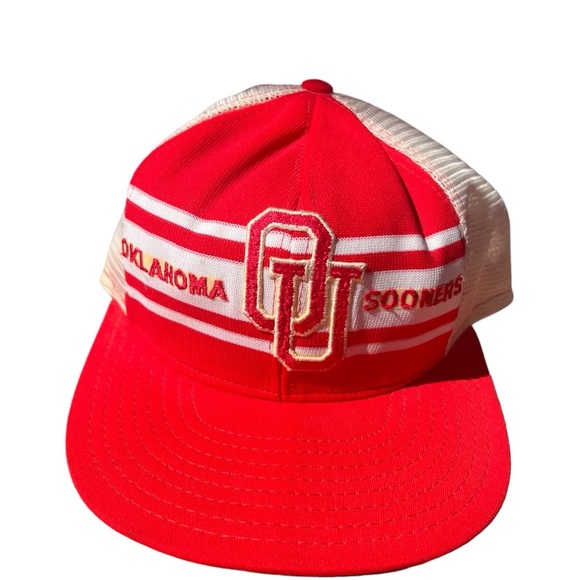 Accessories | Vintage Oklahoma University Sooners Trucker Hat | Poshmark